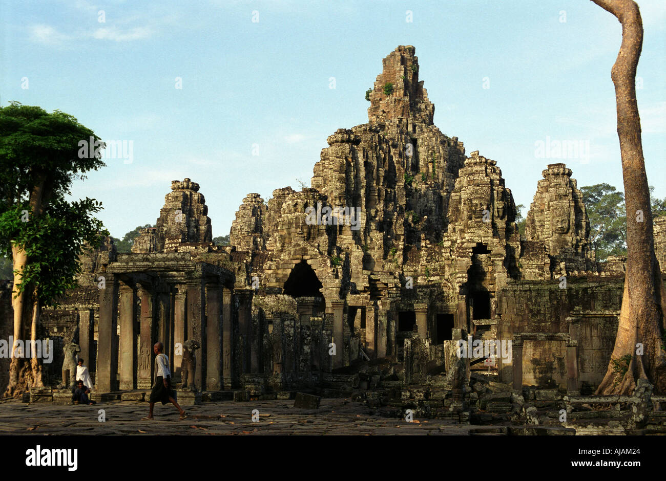 Bayon Angkor Complex Cambodia Stock Photo - Alamy