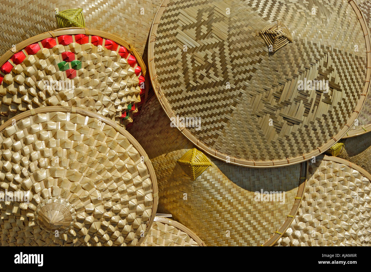 Chinese straw hats Beijing China Stock Photo - Alamy