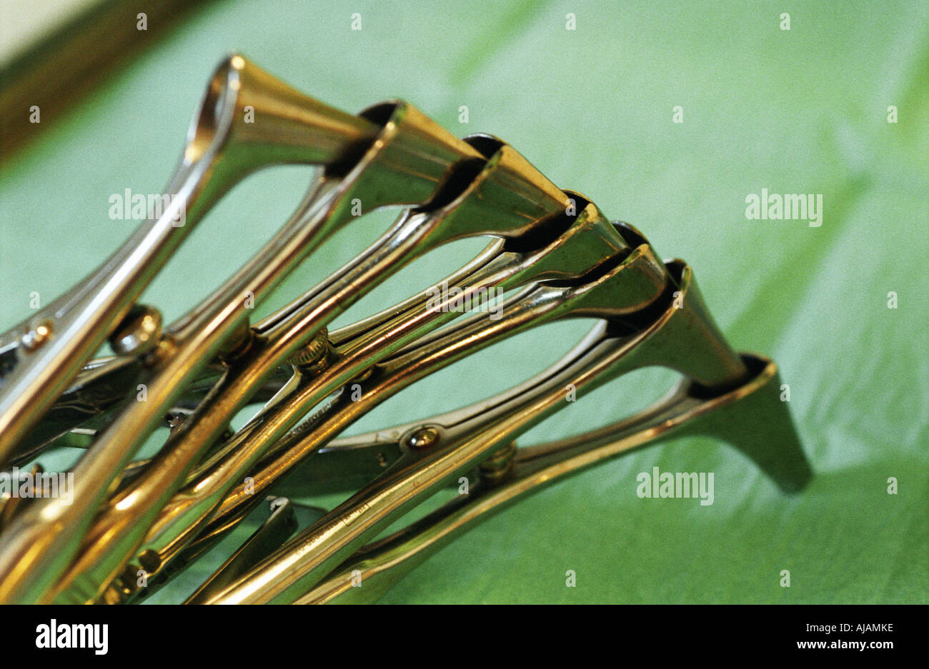 Instrument used by a doctor to look into a patients ear Stock Photo - Alamy