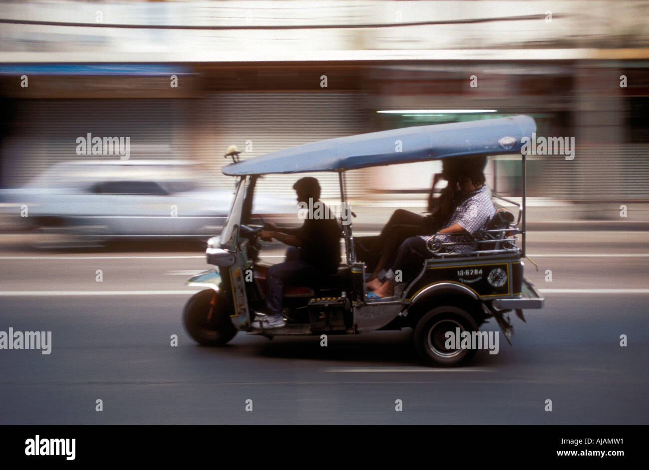 Tuk tuk speeding hi-res stock photography and images - Alamy