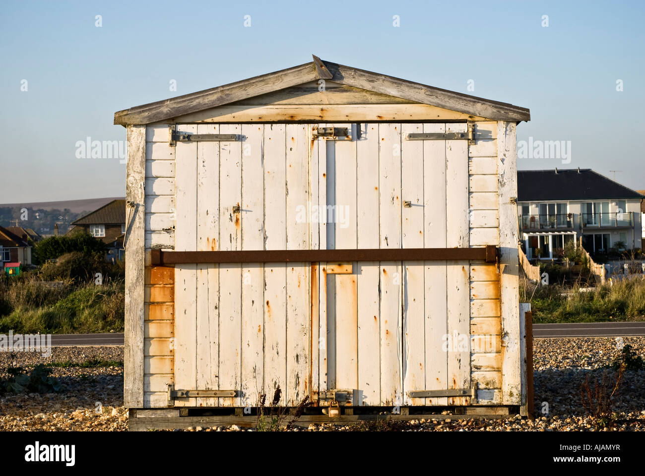 Shoreham beach huts hi-res stock photography and images - Alamy