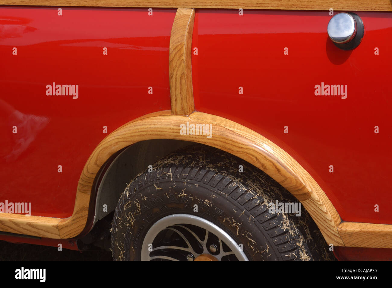 Classic Red Car Stock Photo - Alamy