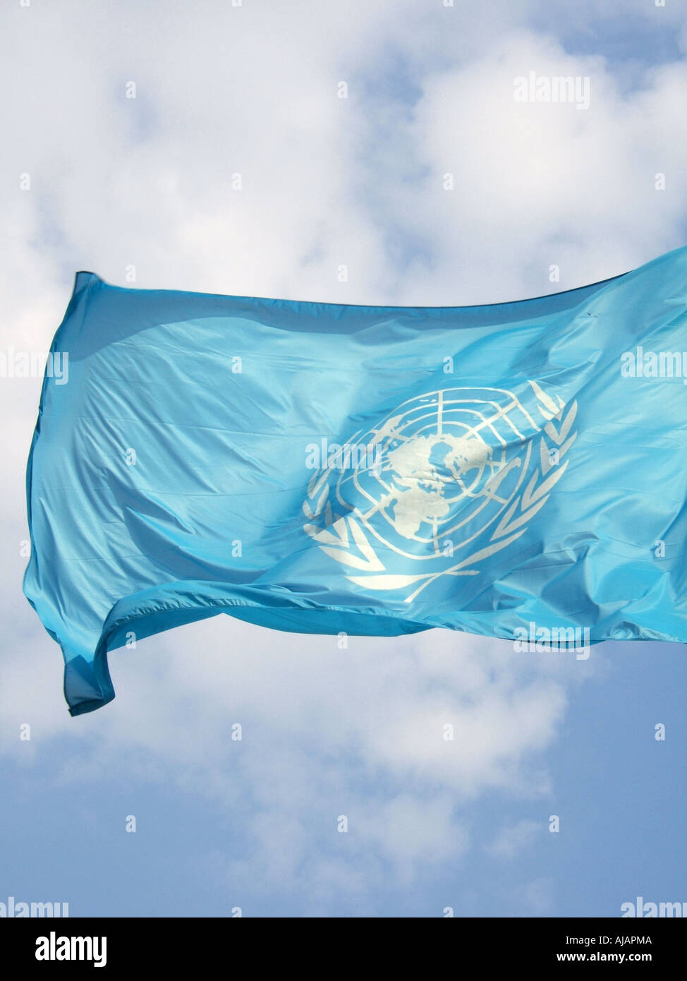 united nations flag Stock Photo - Alamy