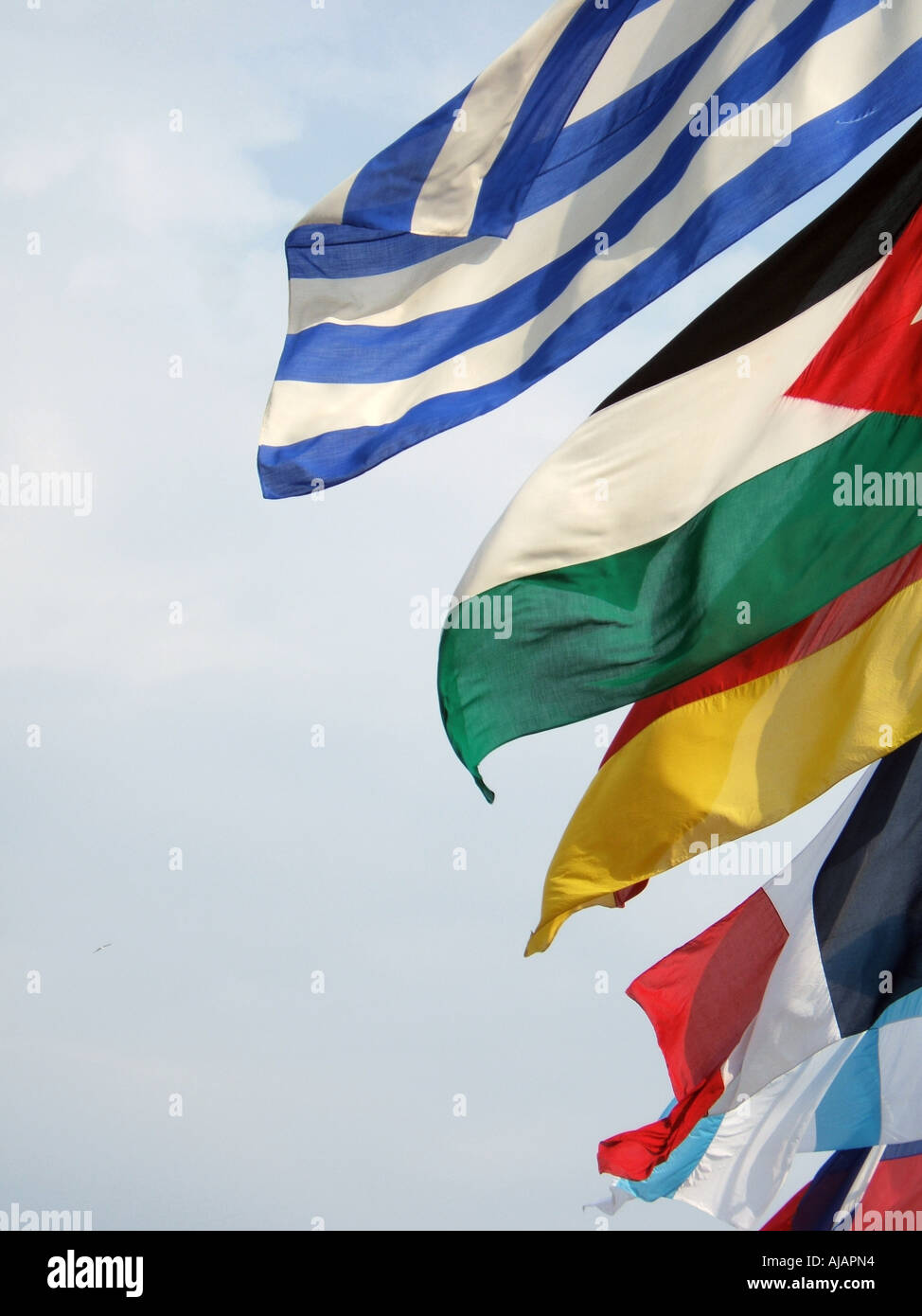 many flags of members of the united nations Stock Photo - Alamy