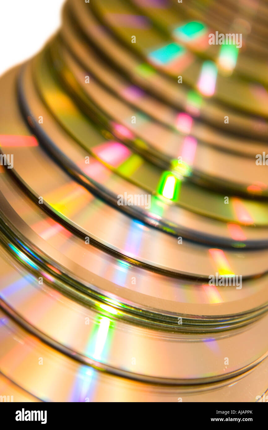 CD and DVD discs Stock Photo - Alamy