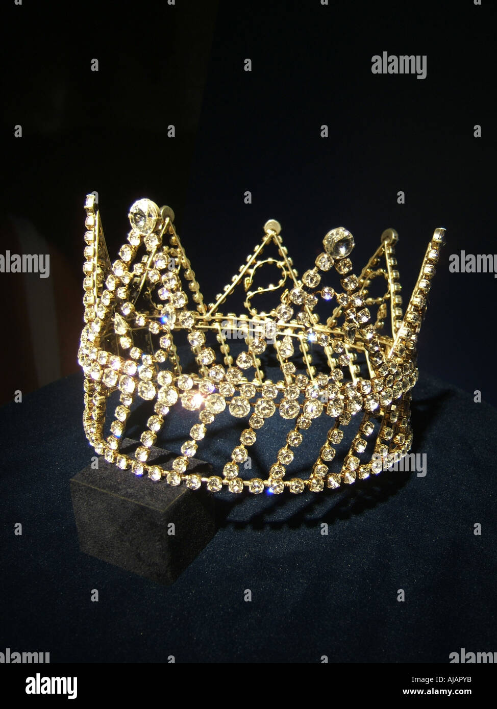 miss italy crowns exhibition in rome Stock Photo - Alamy