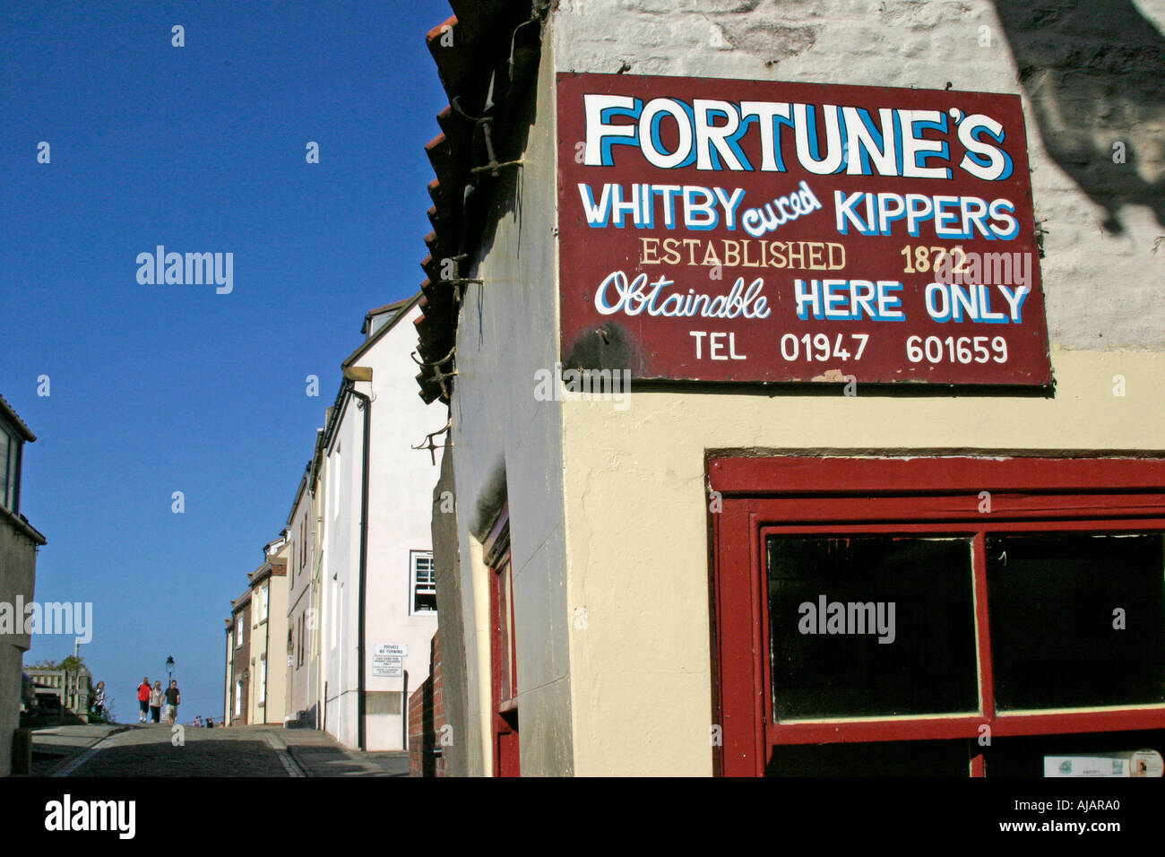 Whitby kipper shop hi-res stock photography and images - Alamy