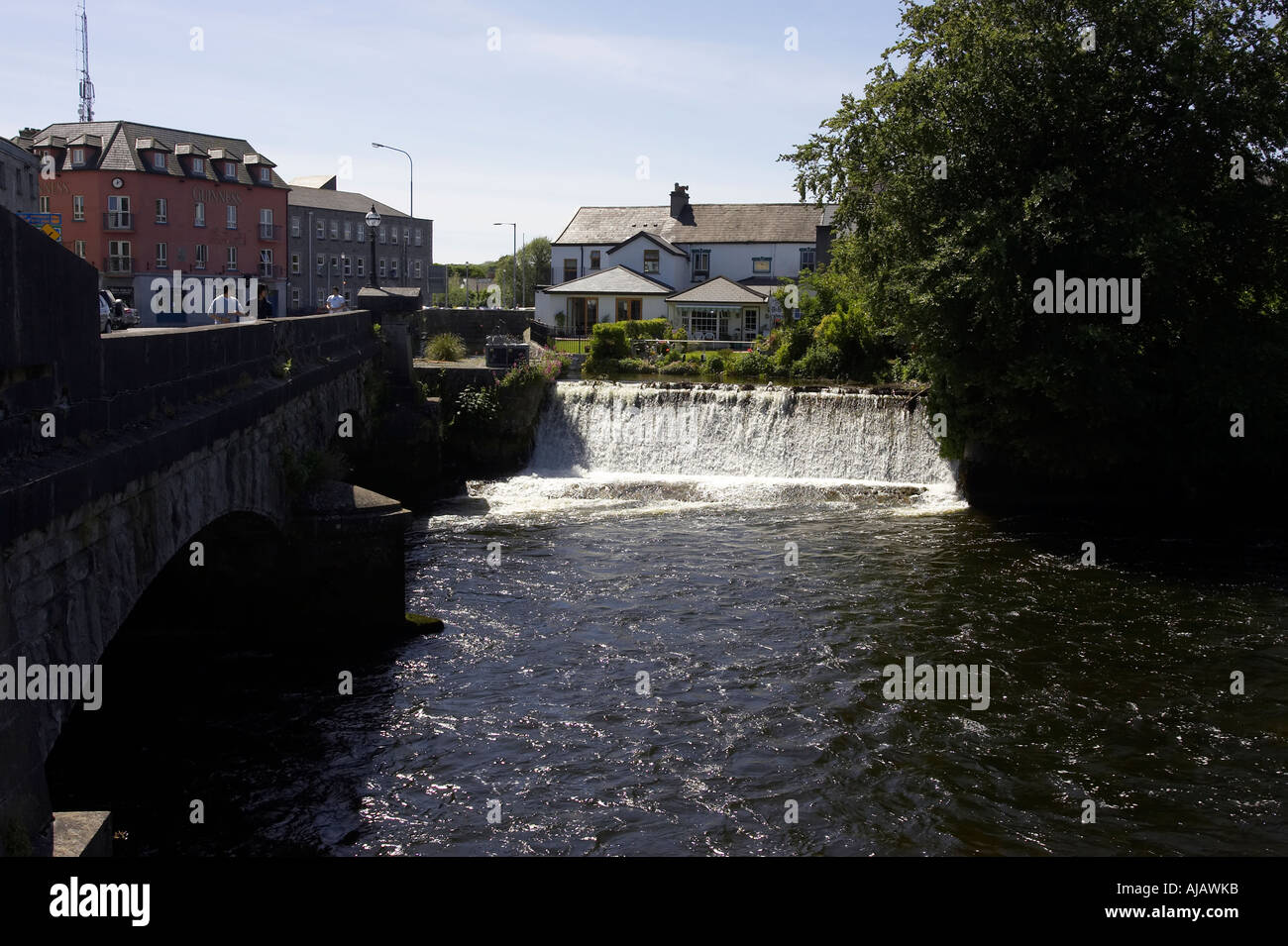 Stream with weir hi-res stock photography and images - Alamy