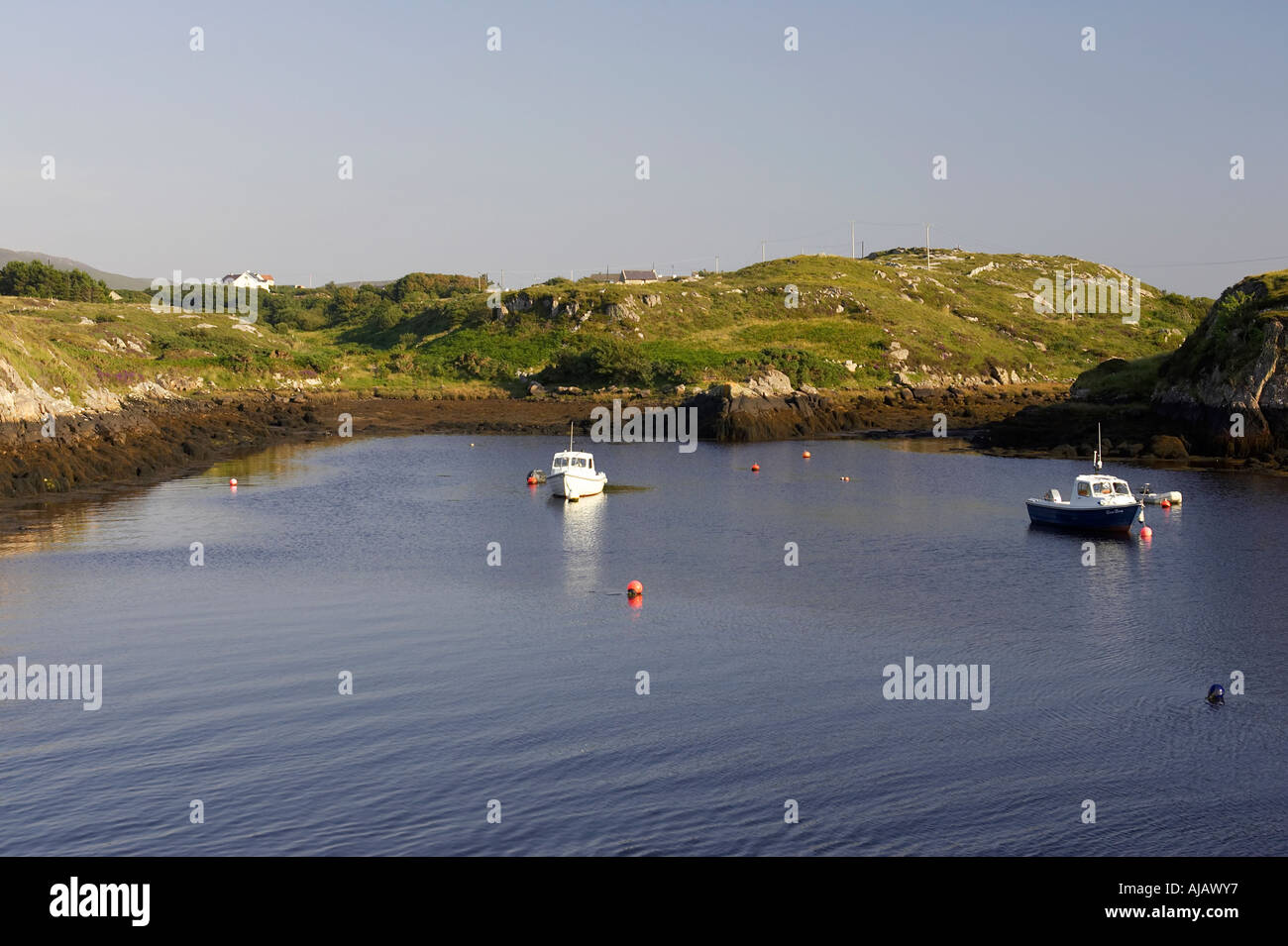 Bunbeg Harbour County Donegal Ireland High Resolution Stock Photography ...