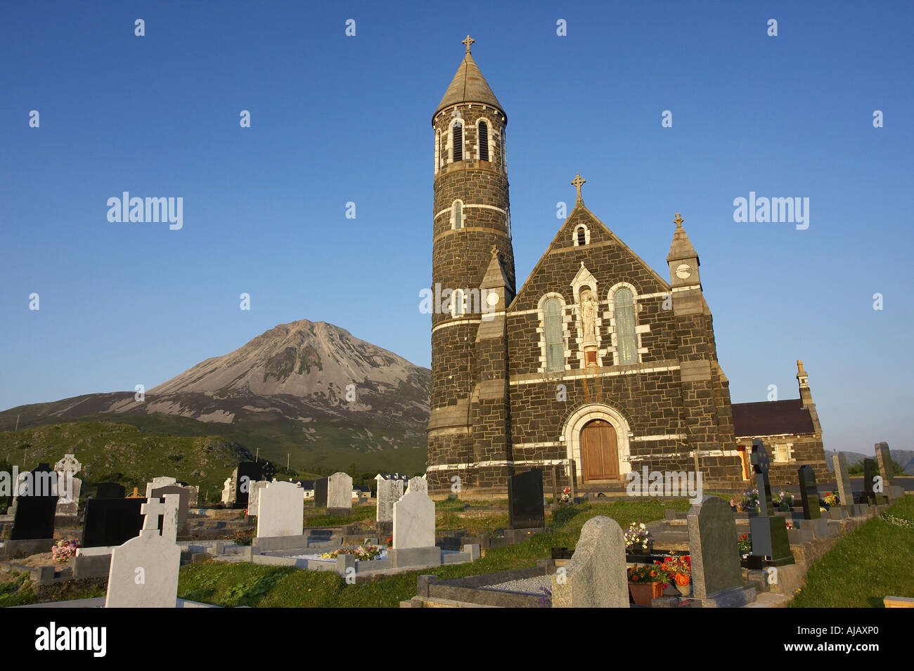 dunlewey roman catholic church of the sacred heart and graveyard ...