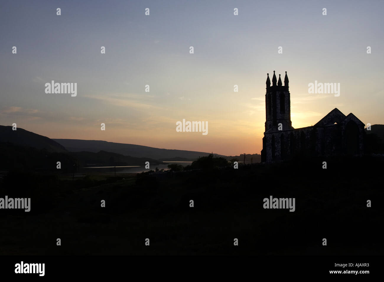 Dunlewey abandoned church hi-res stock photography and images - Alamy