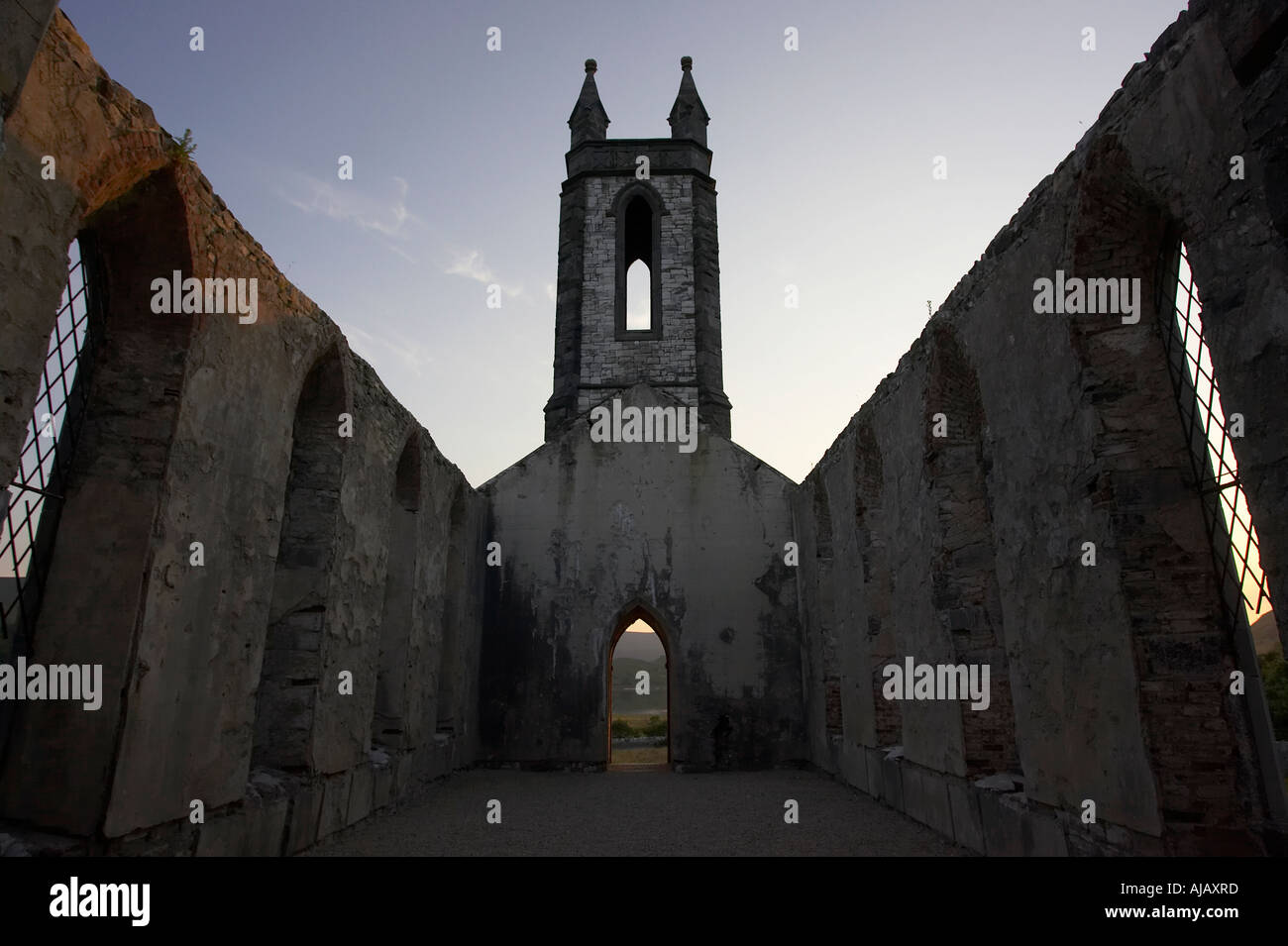 Old dunlewey church hi-res stock photography and images - Alamy