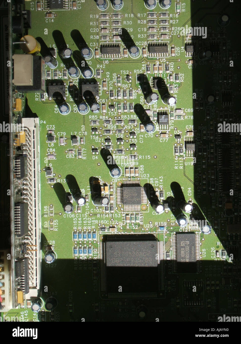 inside a satellite tv television decoder digital box Stock Photo - Alamy