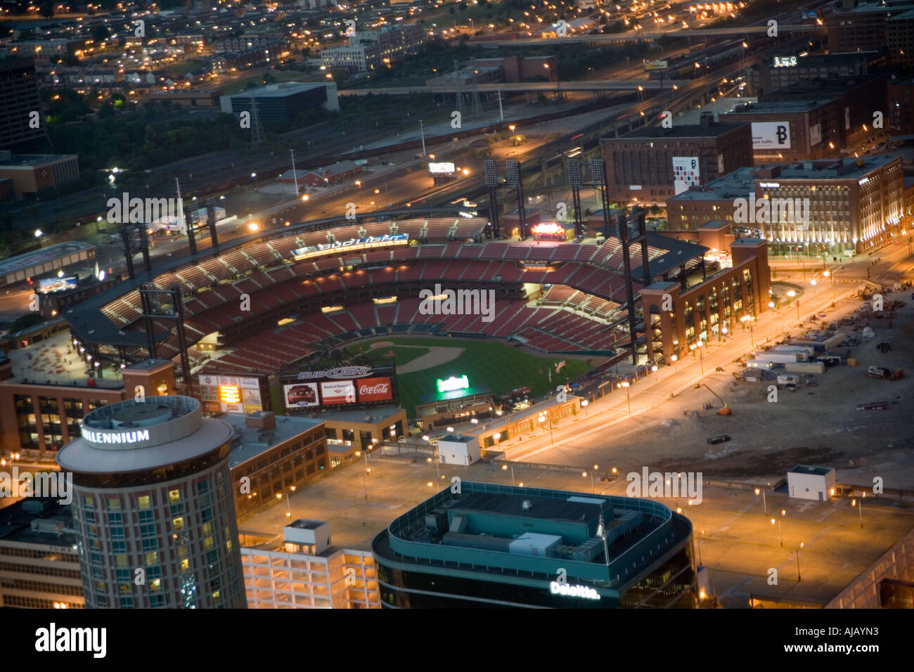 Busch Stadium At Night Large