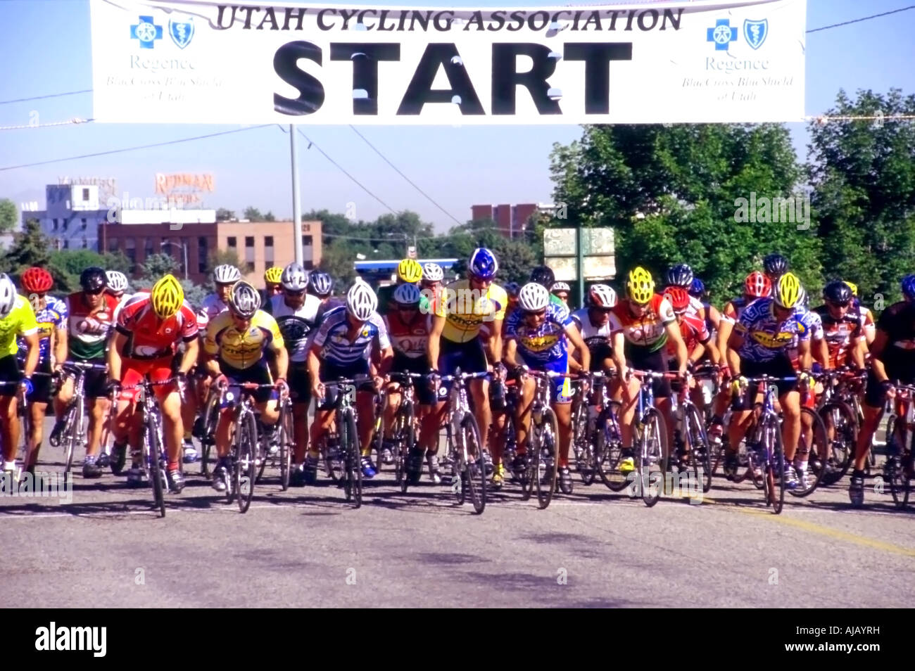 These adrenaline pumped cyclists are chomping at the bit for the ...