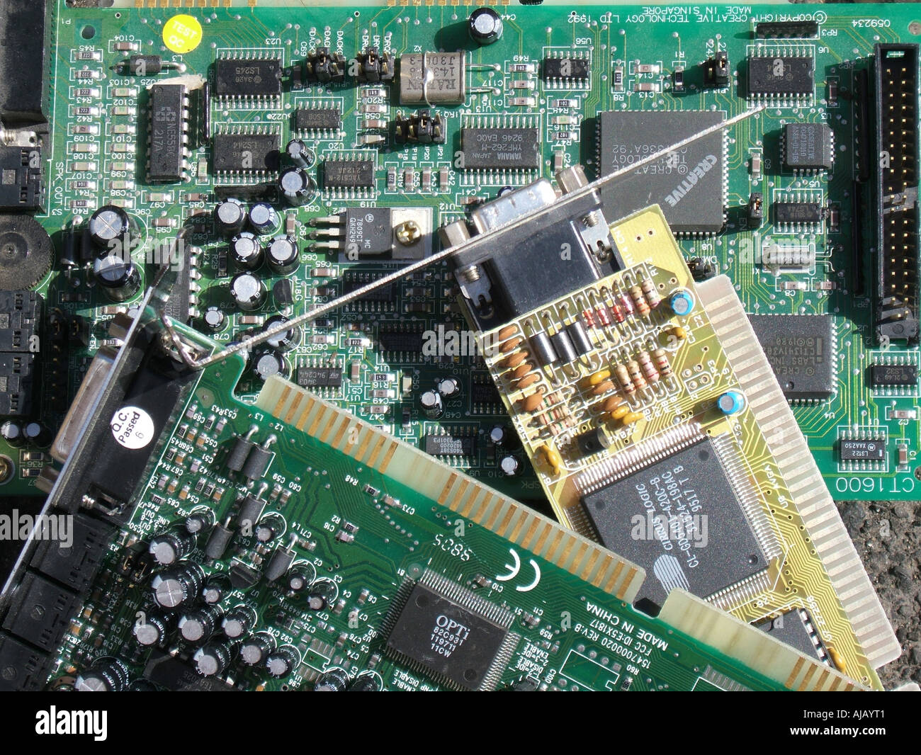 computer circuit and workings Stock Photo - Alamy