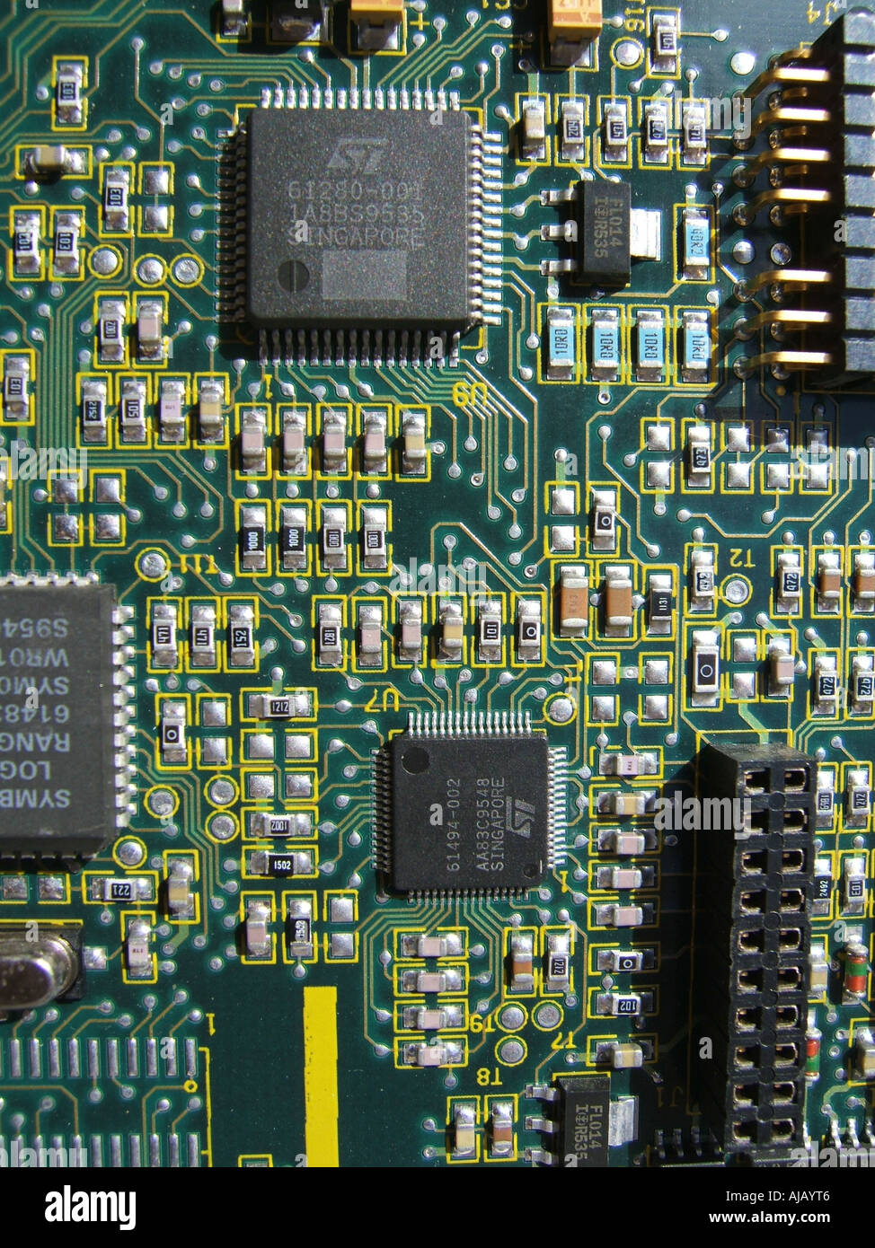 computer circuit and workings Stock Photo - Alamy