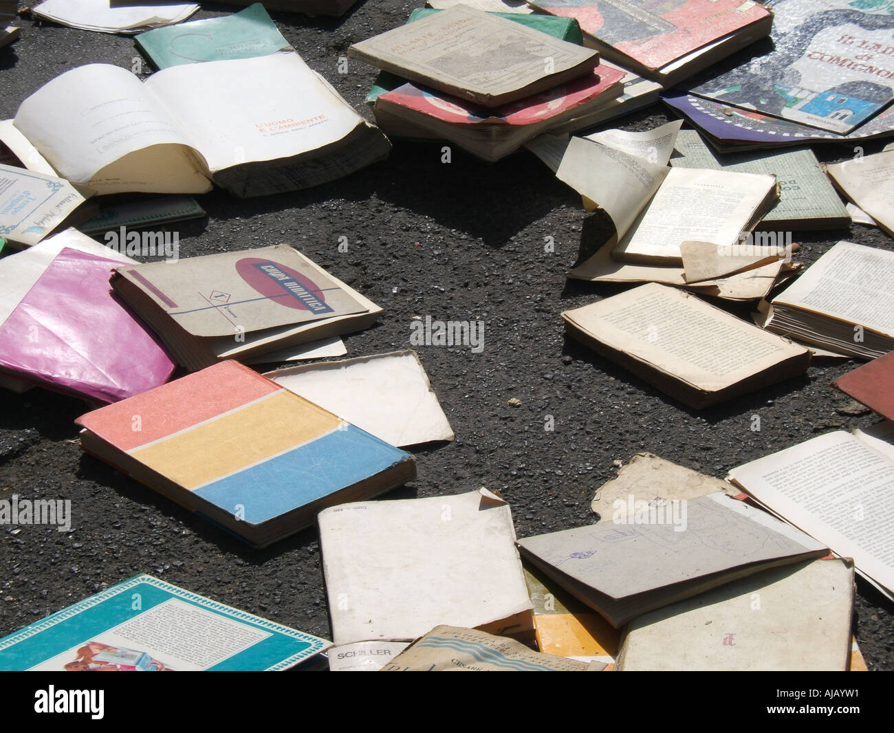 Throw book out of window hi-res stock photography and images - Alamy
