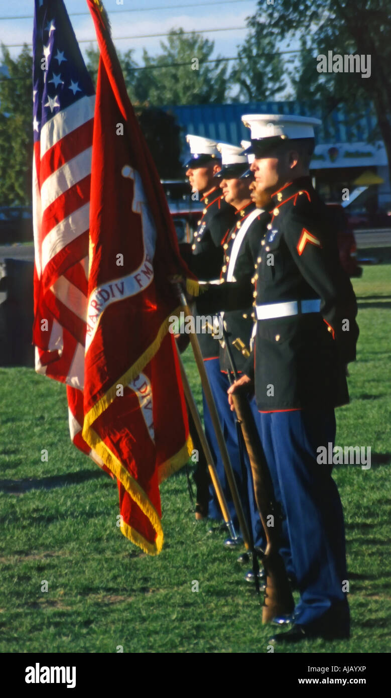 Honor guard presenting the colors hi-res stock photography and images ...