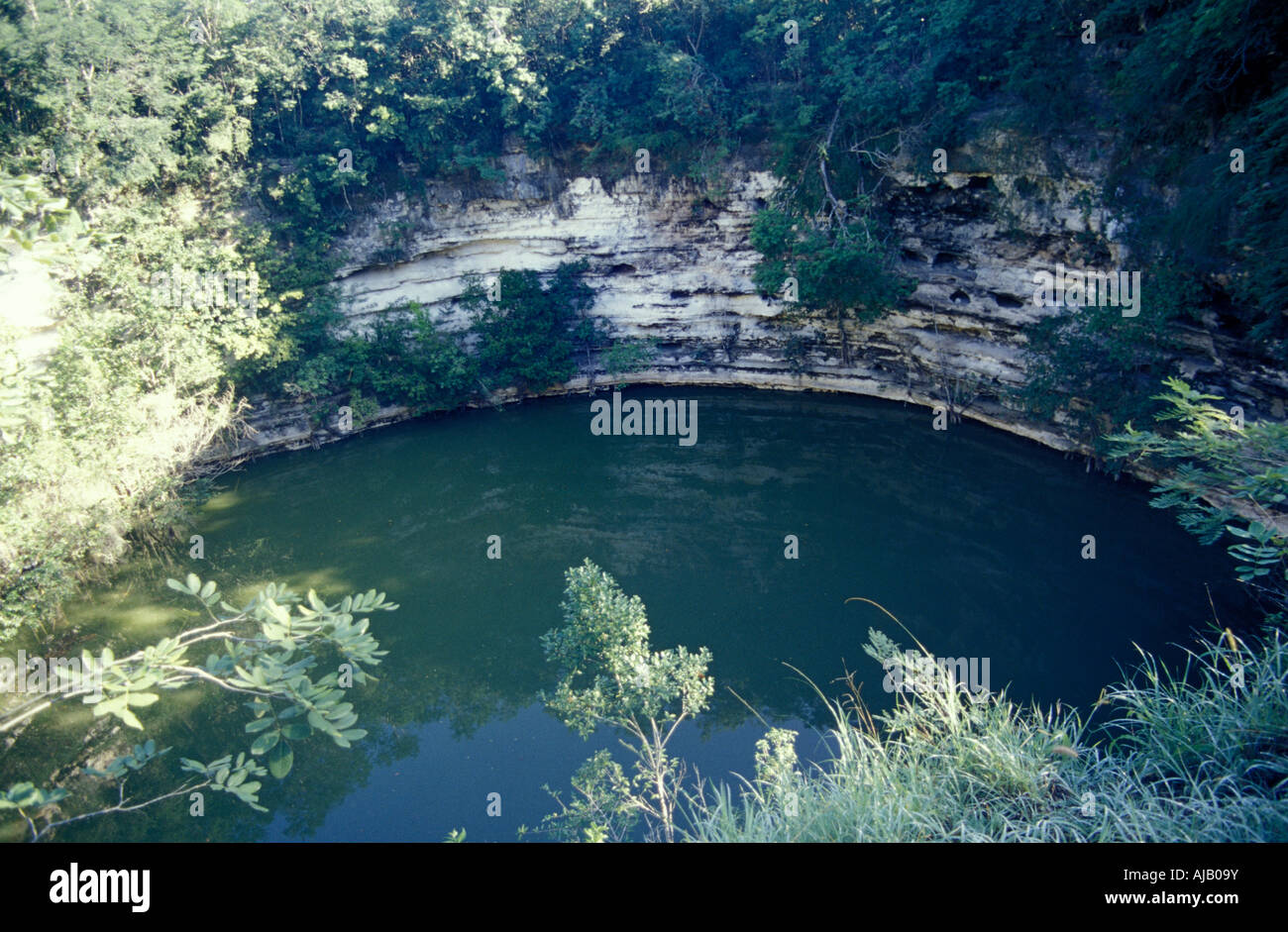 Sacred cenote chichen itza mexico hi-res stock photography and images ...