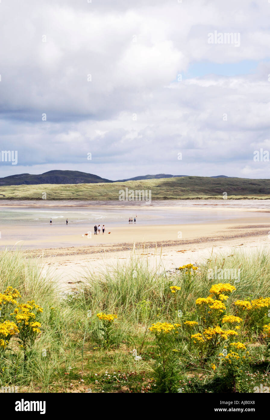 Pollan Strand at Ballyliffin, Inishowen, Donegal, Eire Stock Photo - Alamy