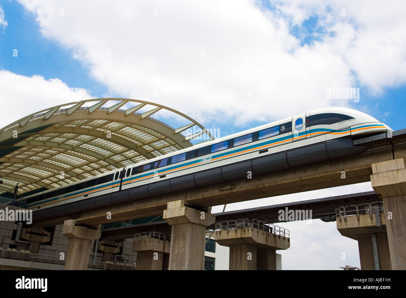 Shanghai Maglev Train Stock Photo - Alamy