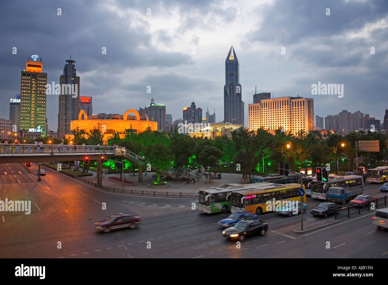 Tomorrow square shanghai hi-res stock photography and images - Alamy