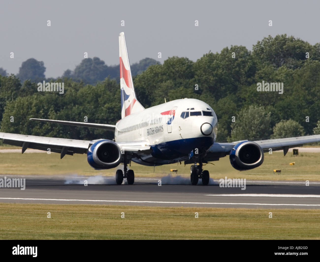 Commercial civil aviation British Airways Boeing 737 Stock Photo - Alamy