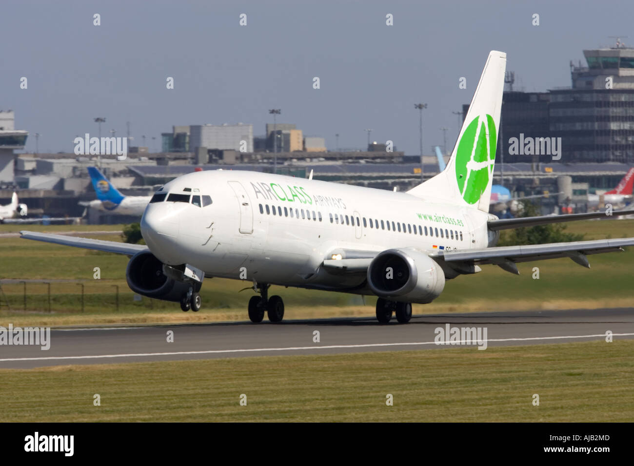 Commercial civil aviation Air Class Boeing 737 Stock Photo - Alamy