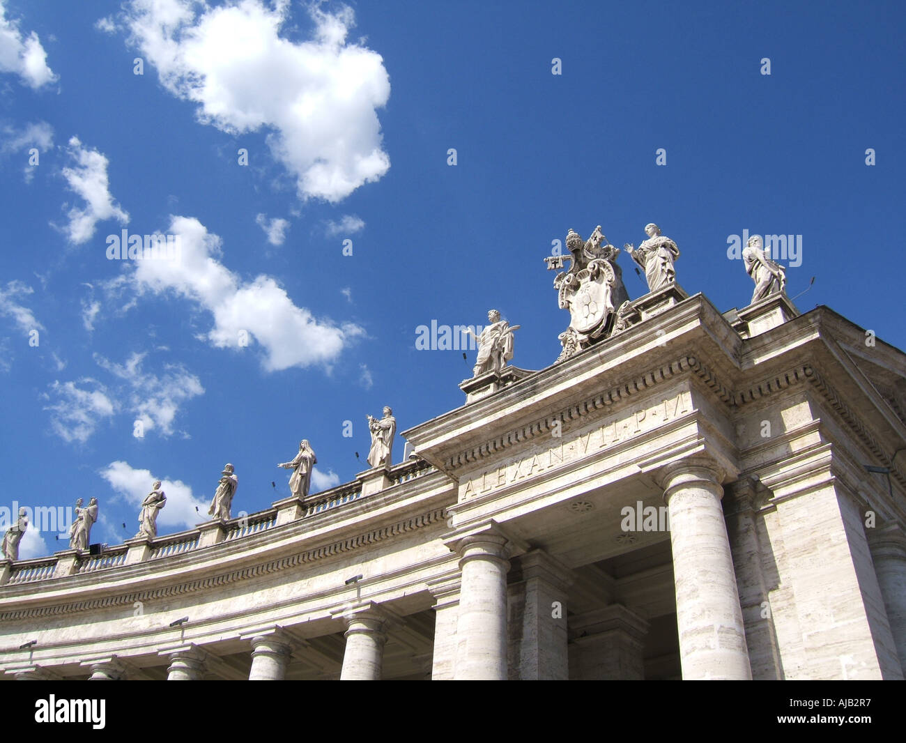 Facade portico in vatican hi-res stock photography and images - Alamy