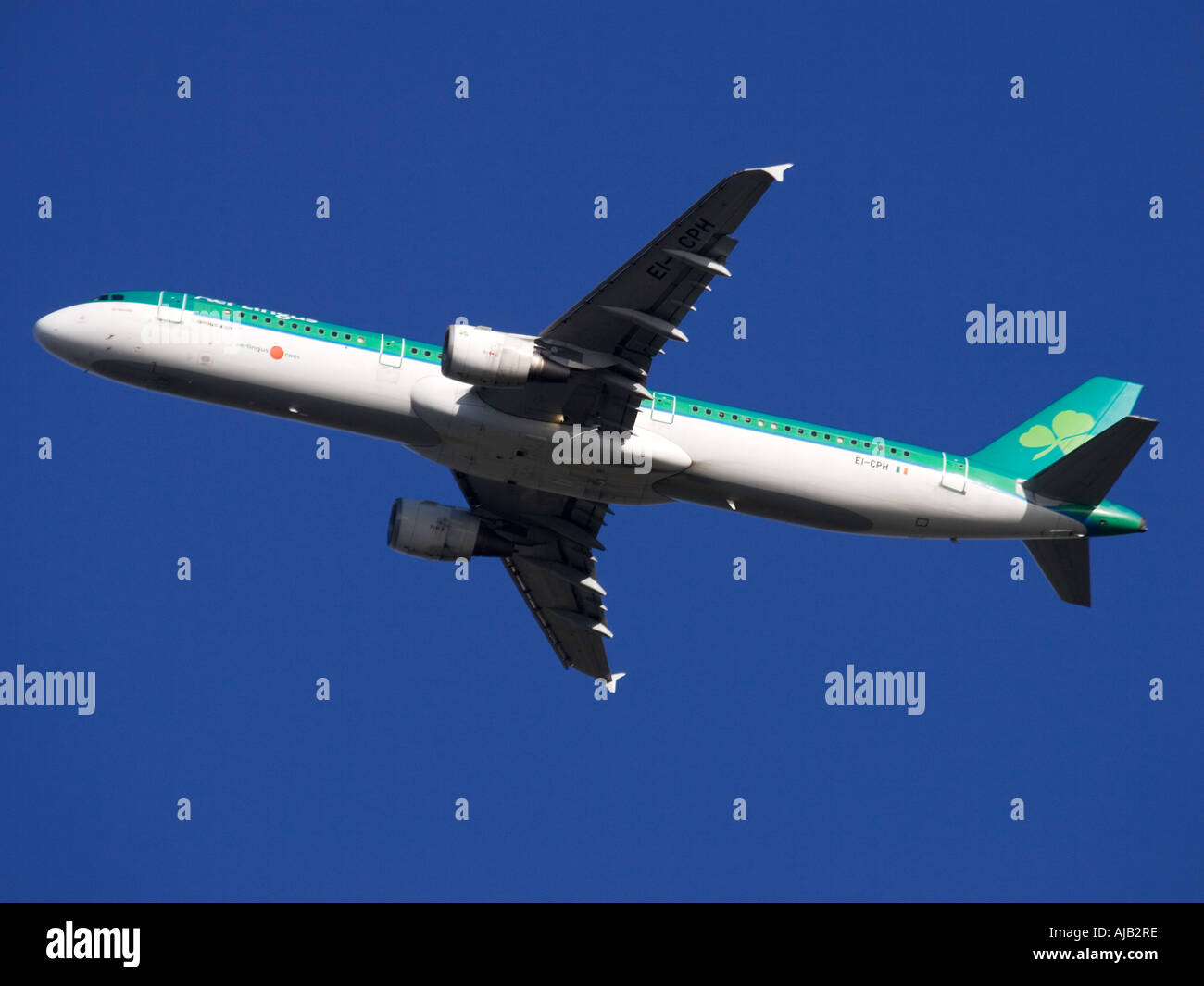 Commercial civil aviation Aer Lingus Airbus A321 Stock Photo - Alamy