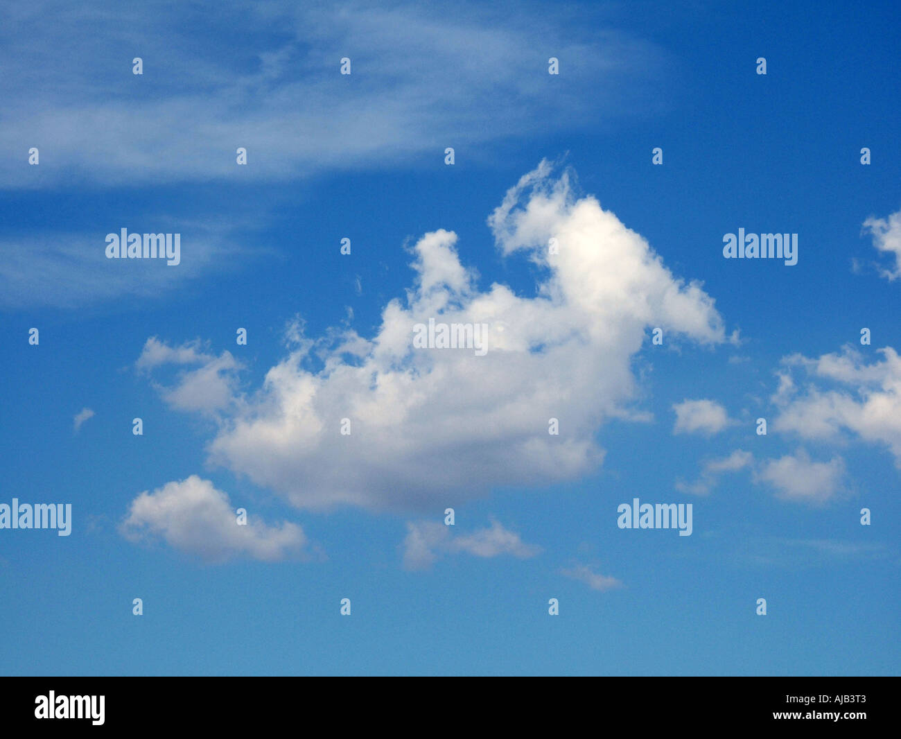 bird shaped cloud and blue sky Stock Photo - Alamy