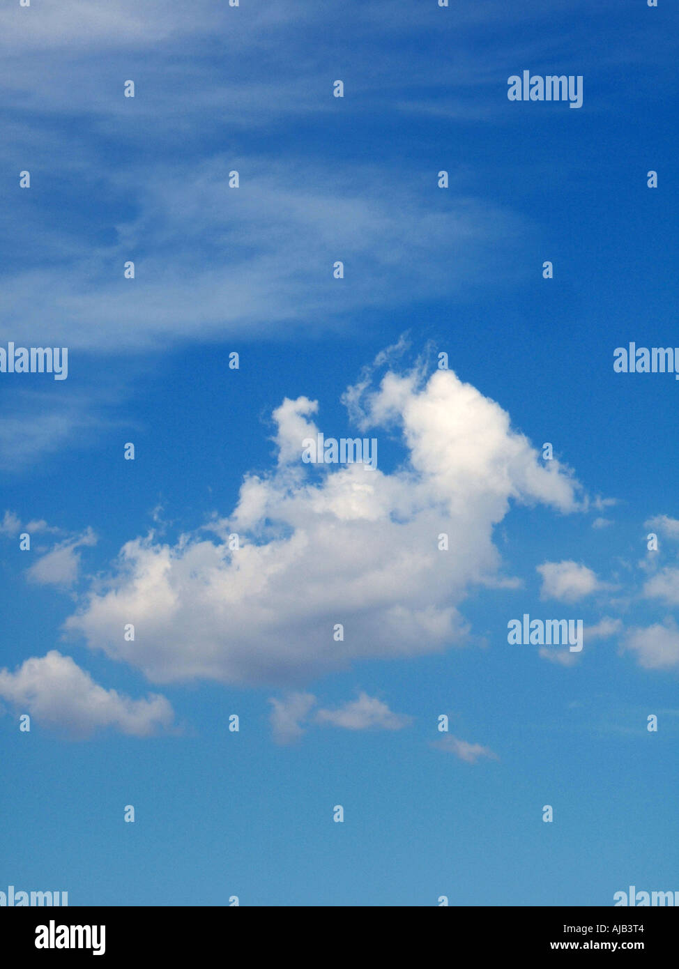 bird shaped cloud and blue sky Stock Photo - Alamy