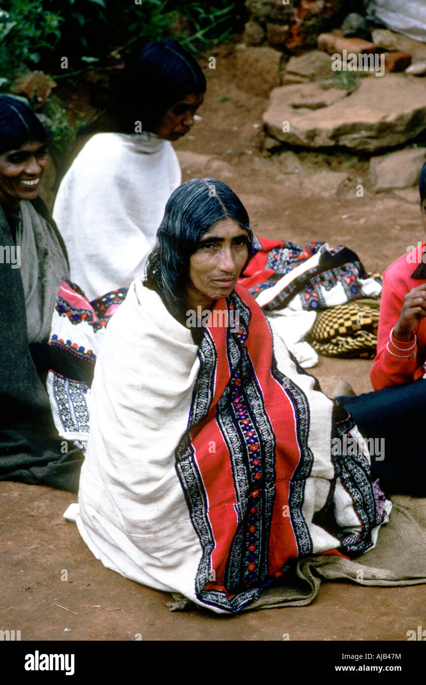 South India Tamil Nadu Ooty Toba Tribe Woman Stock Photo - Alamy