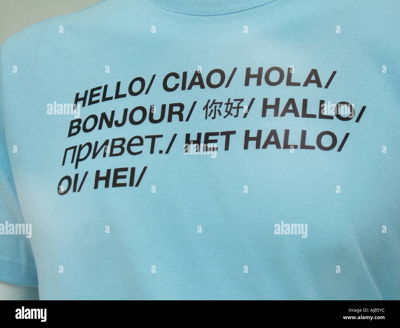 Bonjour hello letters hi-res stock photography and images - Alamy