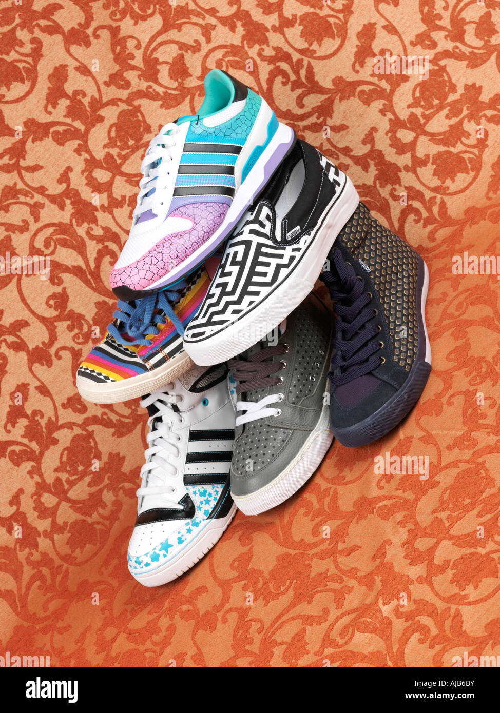 Colourful trainers hi-res stock photography and images - Alamy