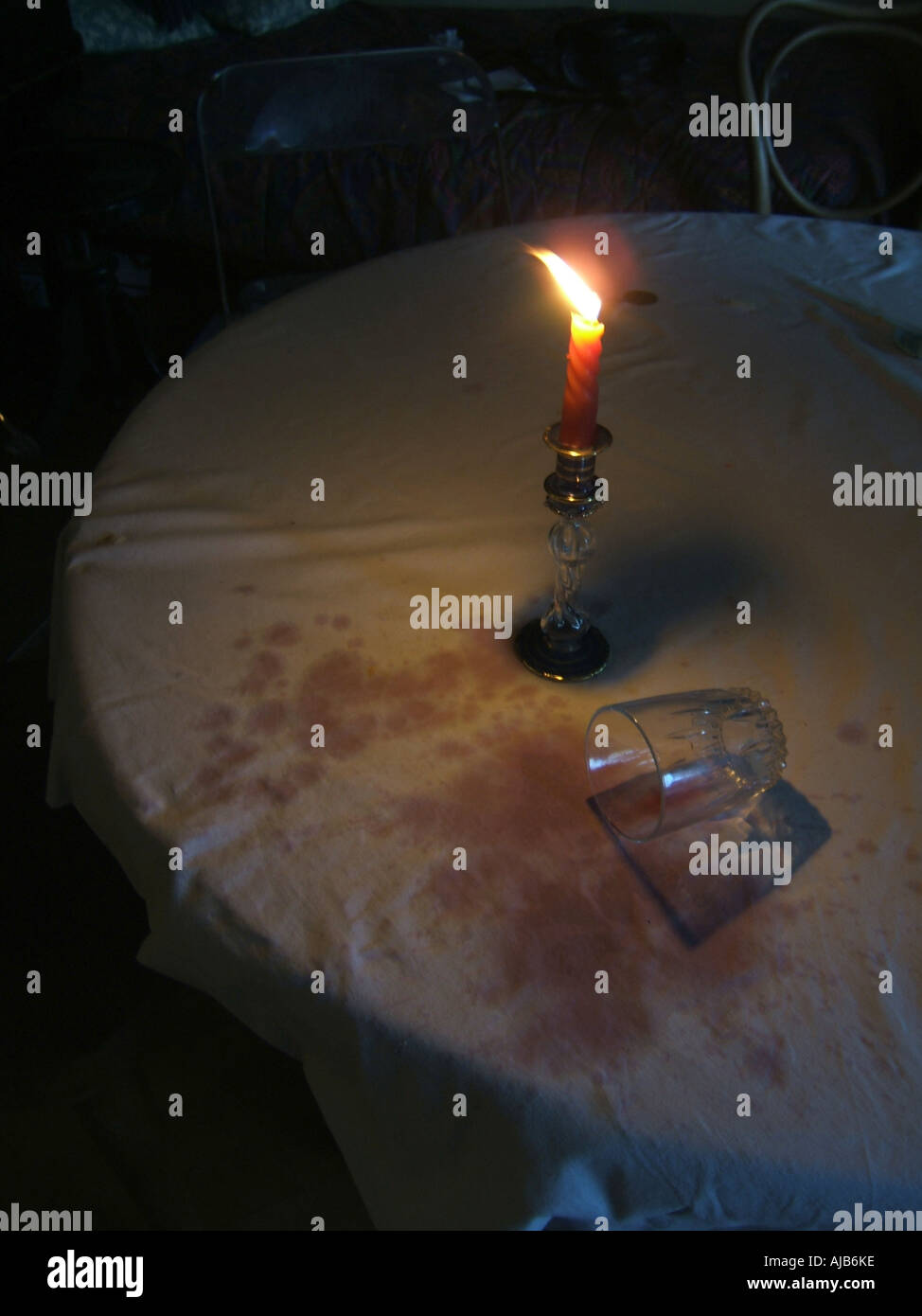 Spilt dining table hi-res stock photography and images - Alamy