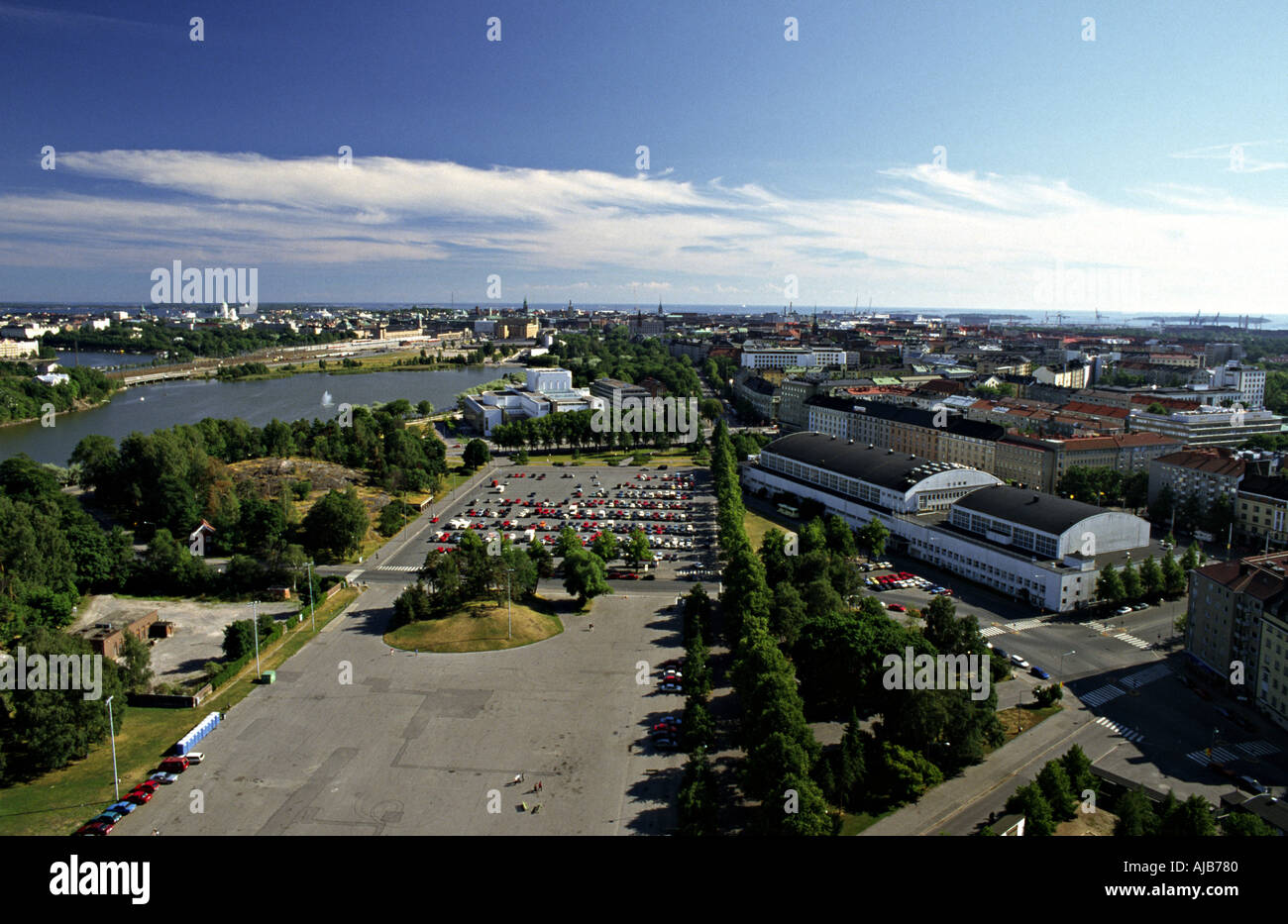 Helsinki Olympic Stadium Tower Finland High Resolution Stock ...
