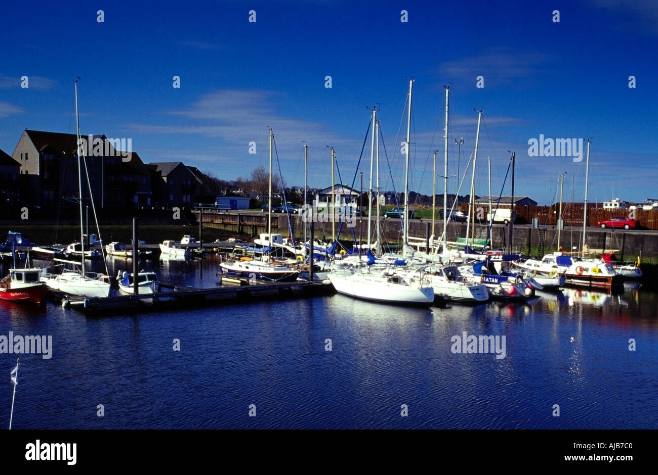 Scottish moray harbours hi-res stock photography and images - Alamy