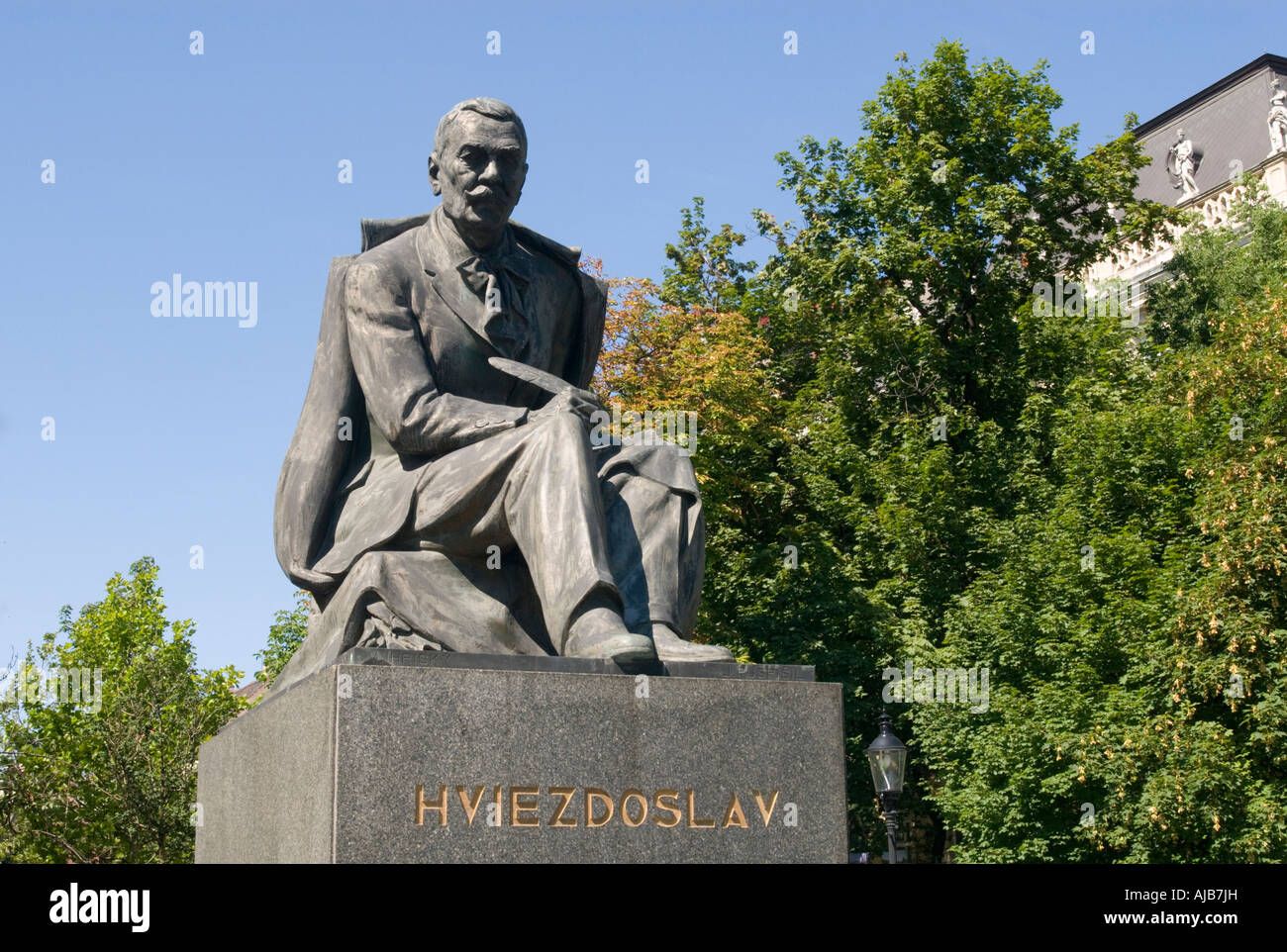 Slovak poet statue hi-res stock photography and images - Alamy