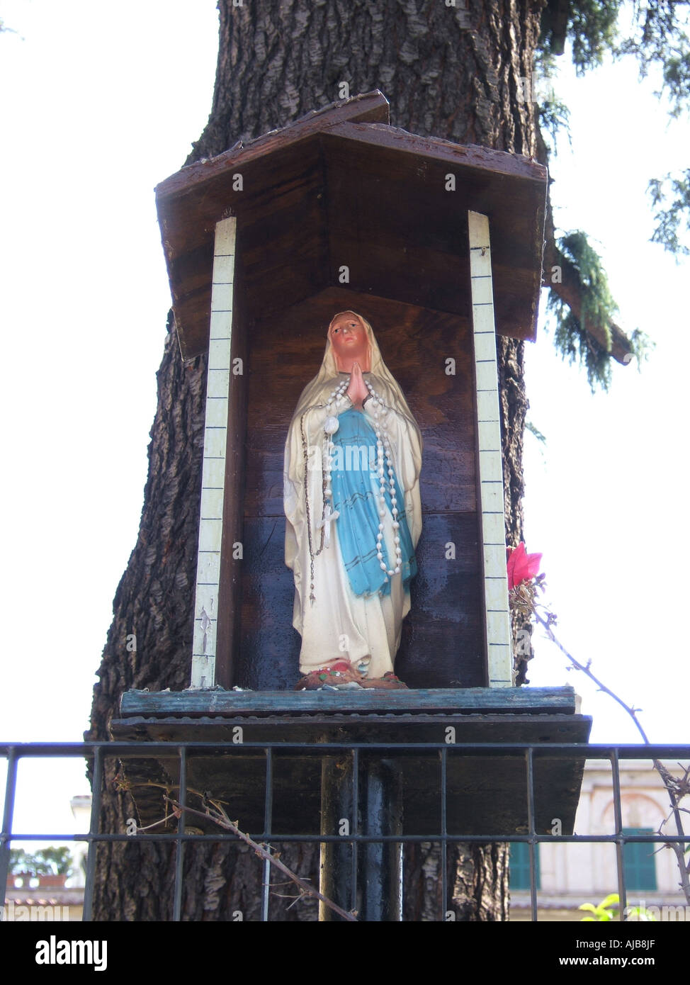 madonna shrine in rome Stock Photo - Alamy