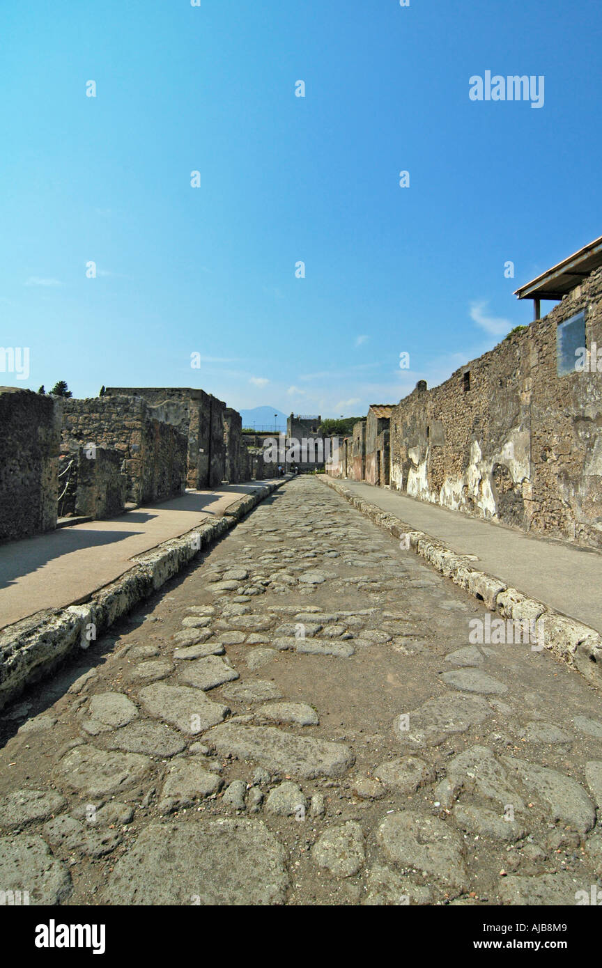 Via mercurio, pompeii hi-res stock photography and images - Alamy