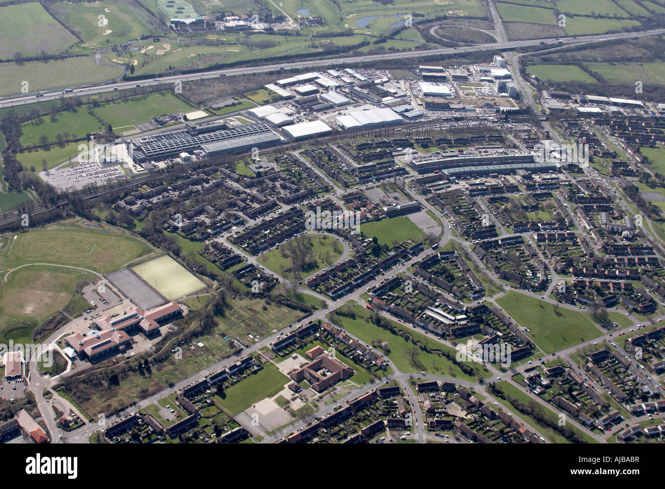 M11 junction 5 hi-res stock photography and images - Alamy