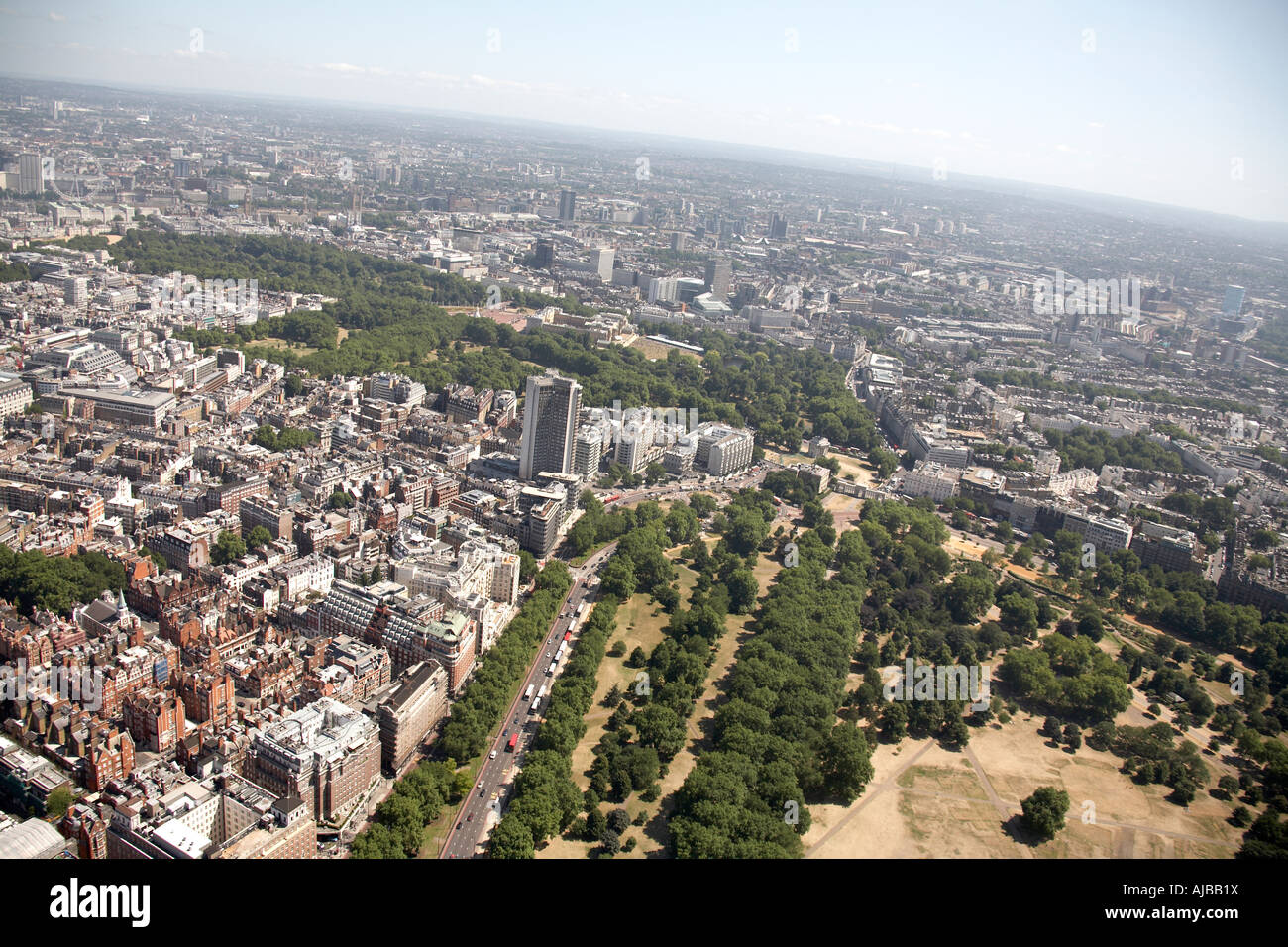 Hyde Park Corner Aerial High Resolution Stock Photography and Images ...