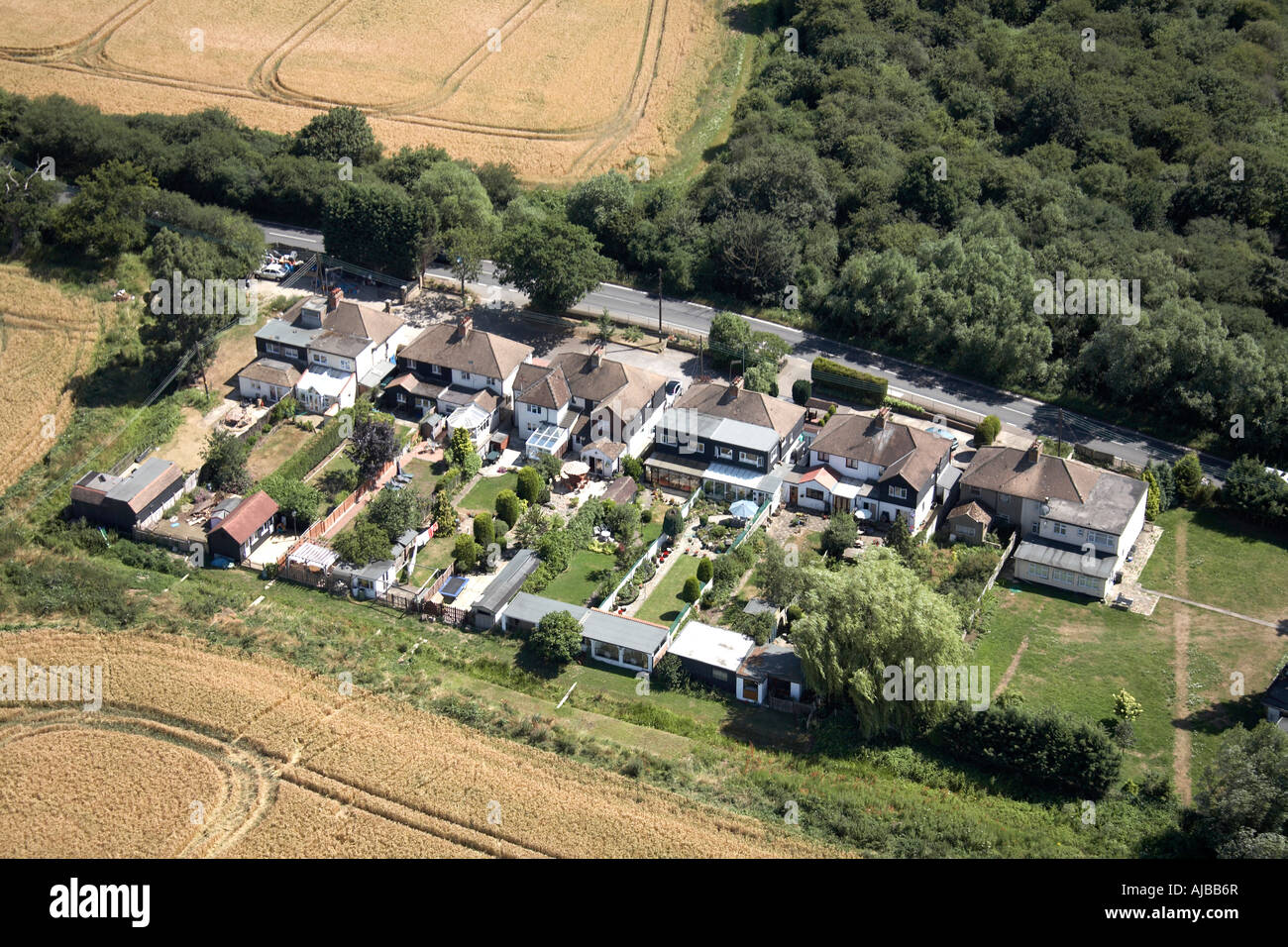 Aerial view epping forest london hi-res stock photography and images ...