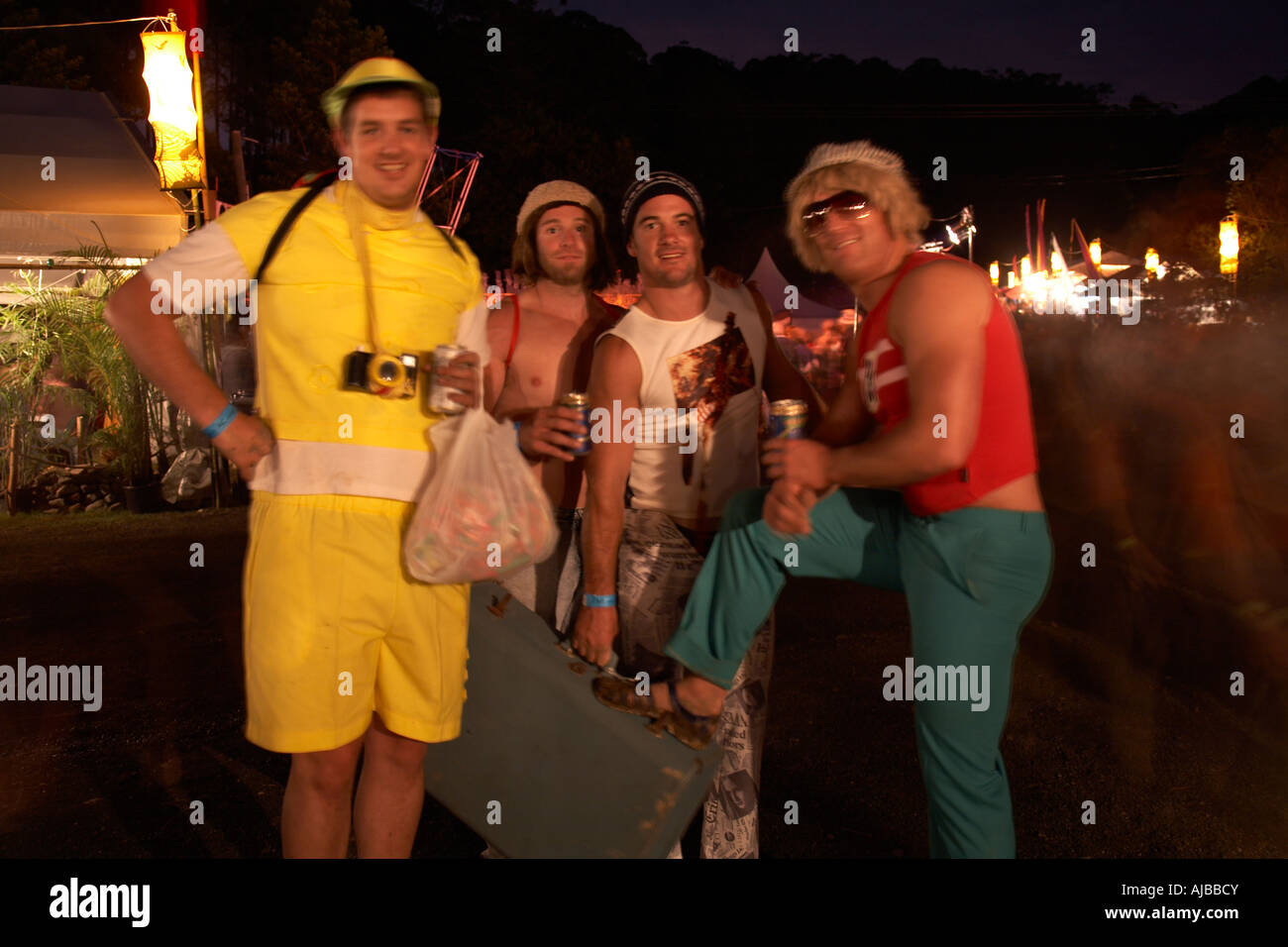 Walk around comic performers in night at Woodford Folk Festival ...