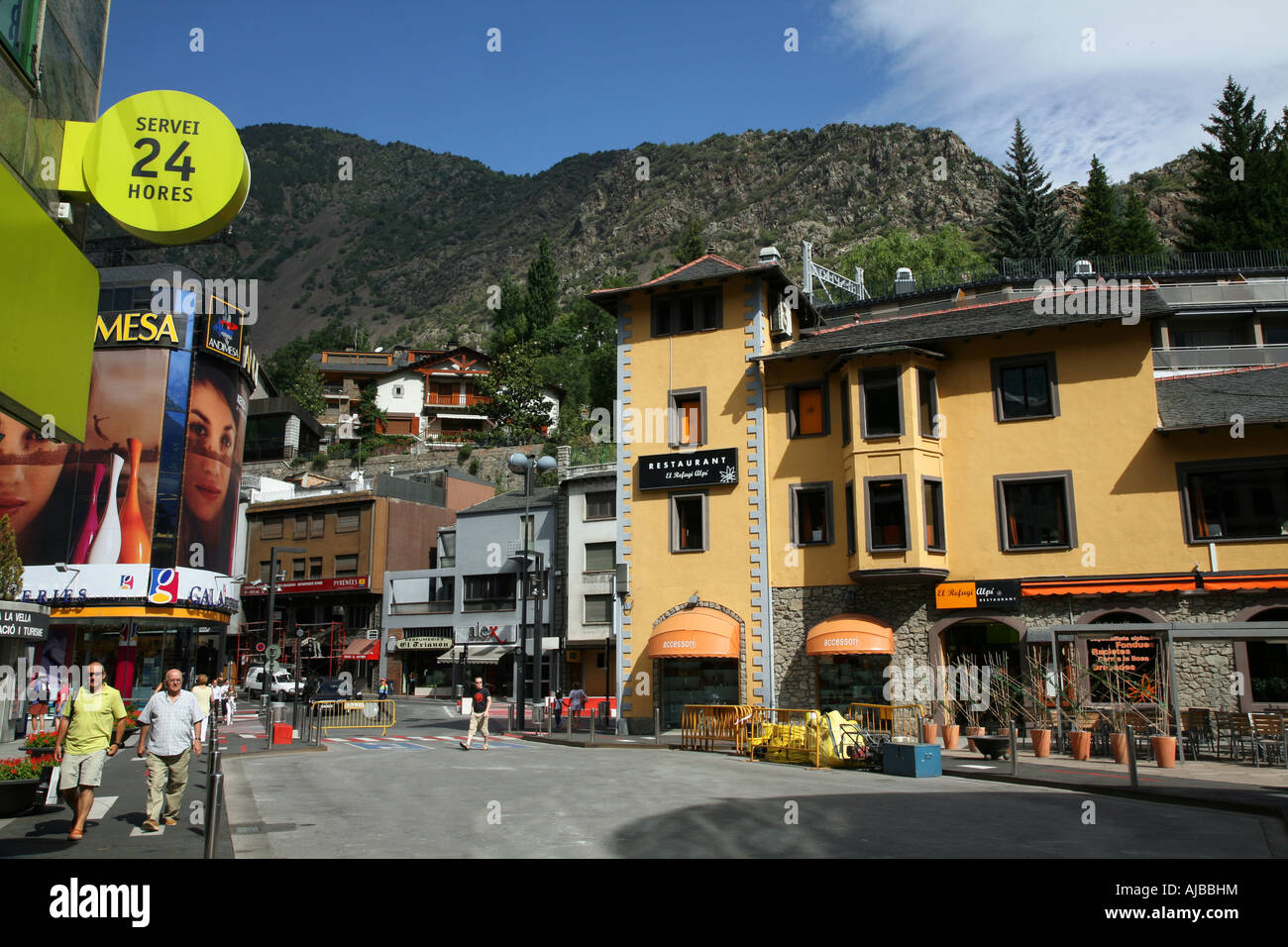 Andorra La Vella is the capital city of the principality and is a duty free shopping haven for ...