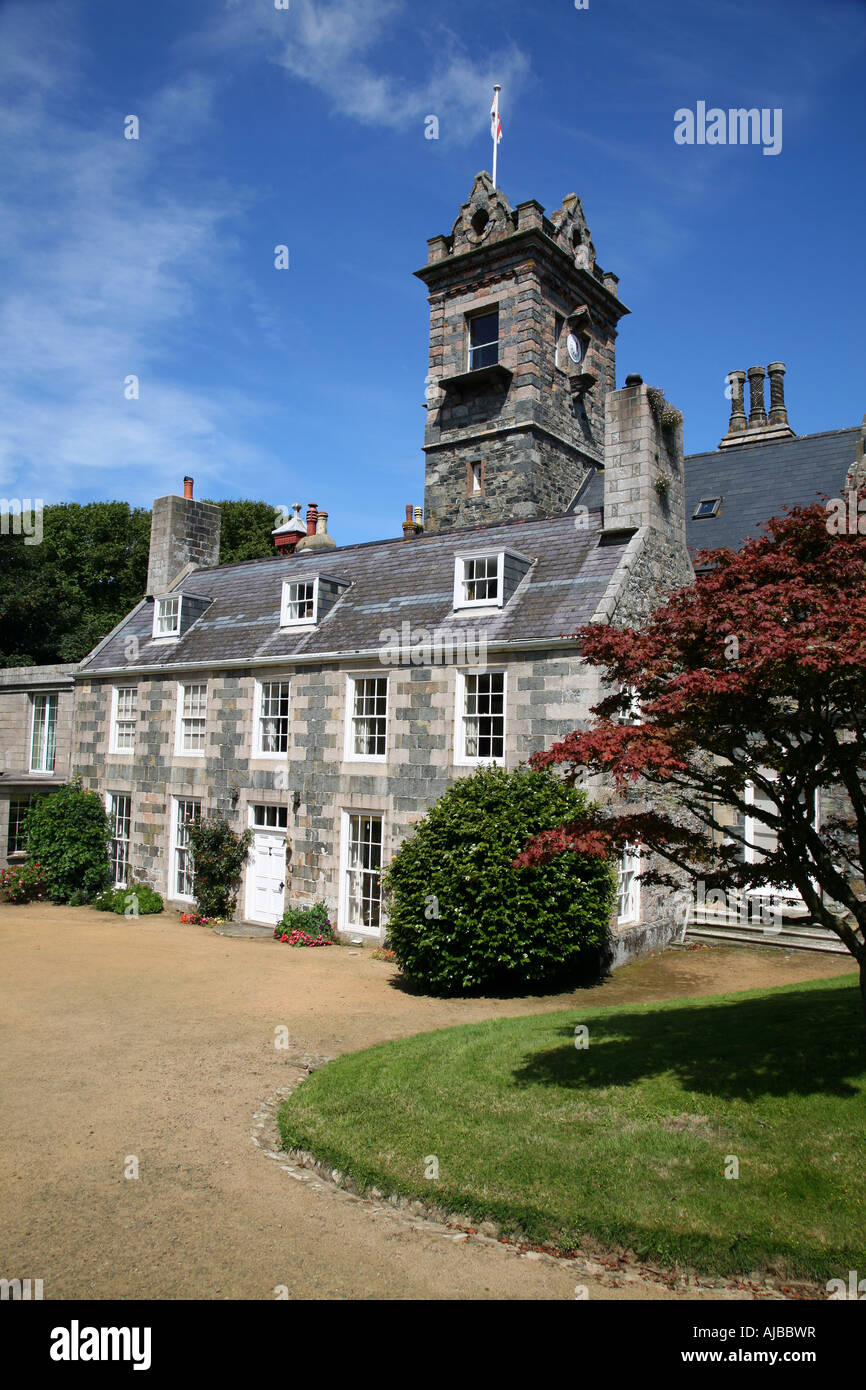 Channel Islands Sark La Seigneurie official home to the Seigneur of ...