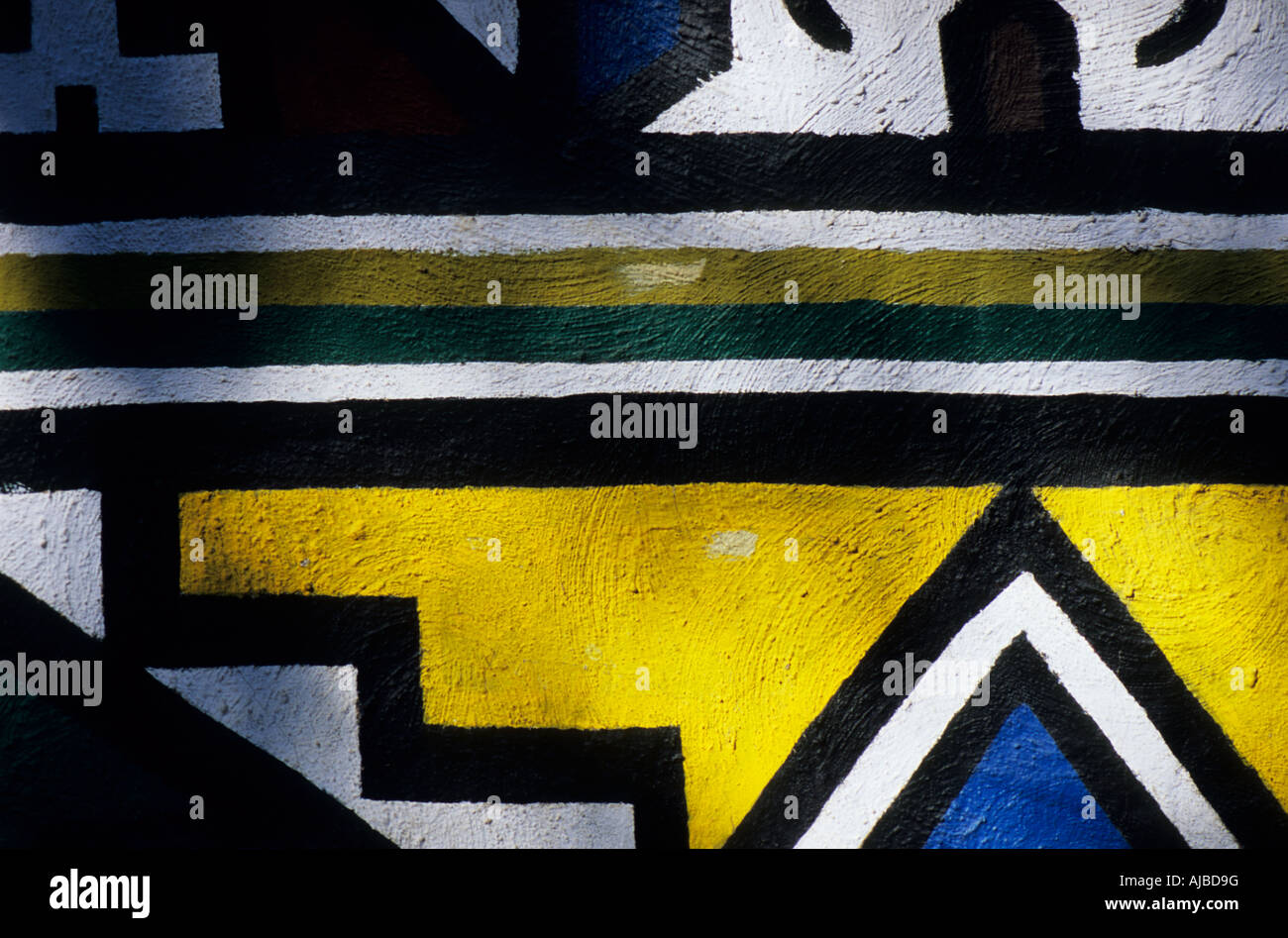 Ndebele house hi-res stock photography and images - Alamy