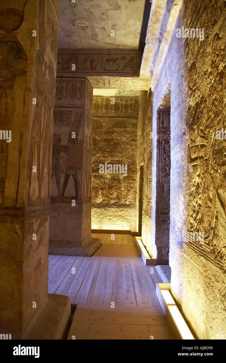 Carved stone columns with relief carvings in the vestibule of the ...